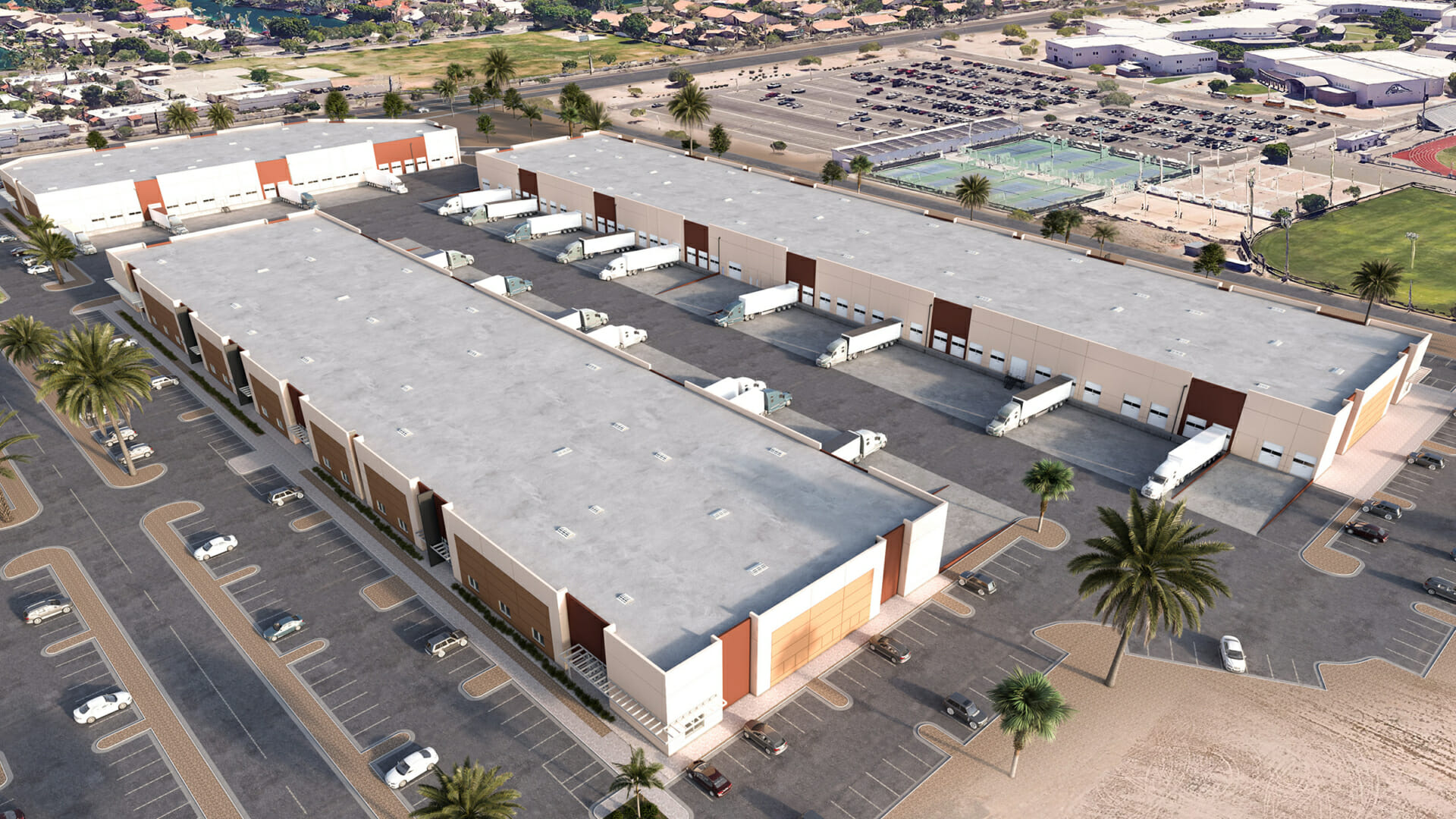 Graycor breaks ground on 3 spec industrial buildings at Gilbert ...