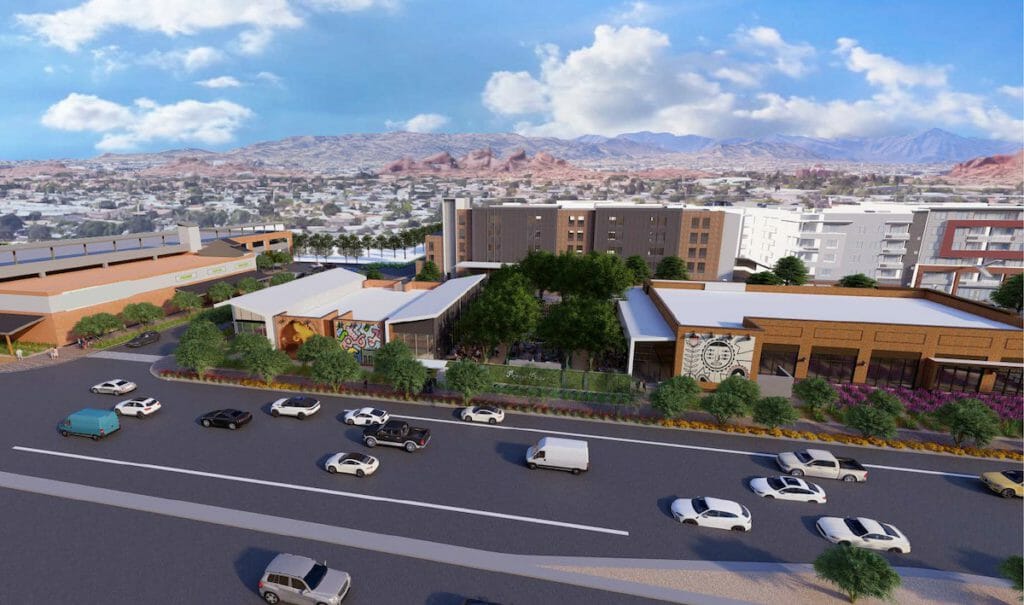 How the redevelopment of Papago Plaza in Scottsdale is taking shape ...