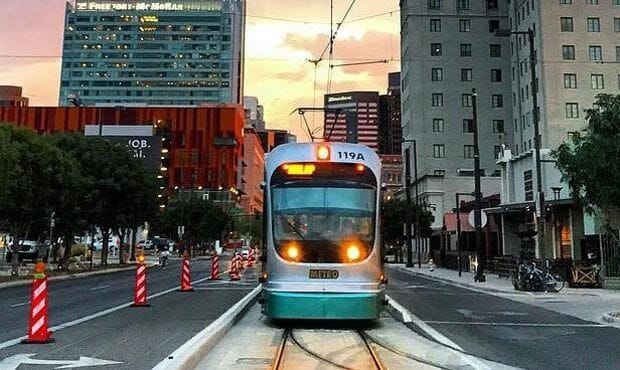 Downtown Phoenix Light Rail Stations | Shelly Lighting