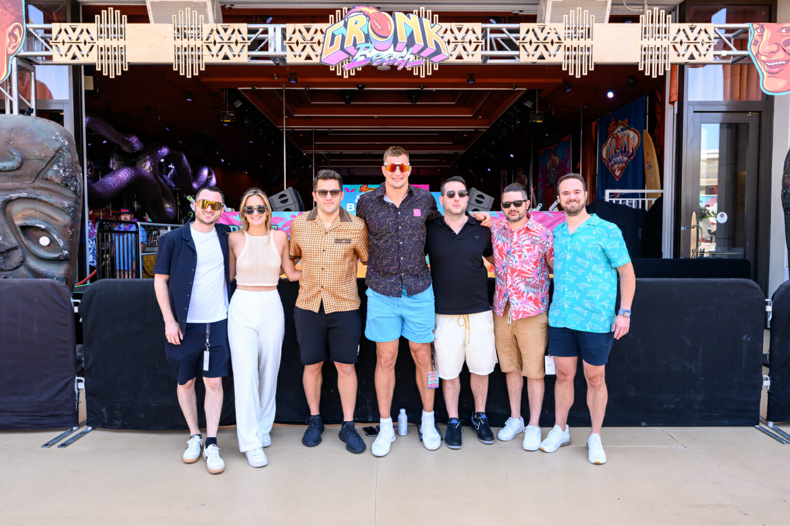 Rob Gronkowski brings 'Gronk Beach' for Super Bowl weekend - AZ Big Media