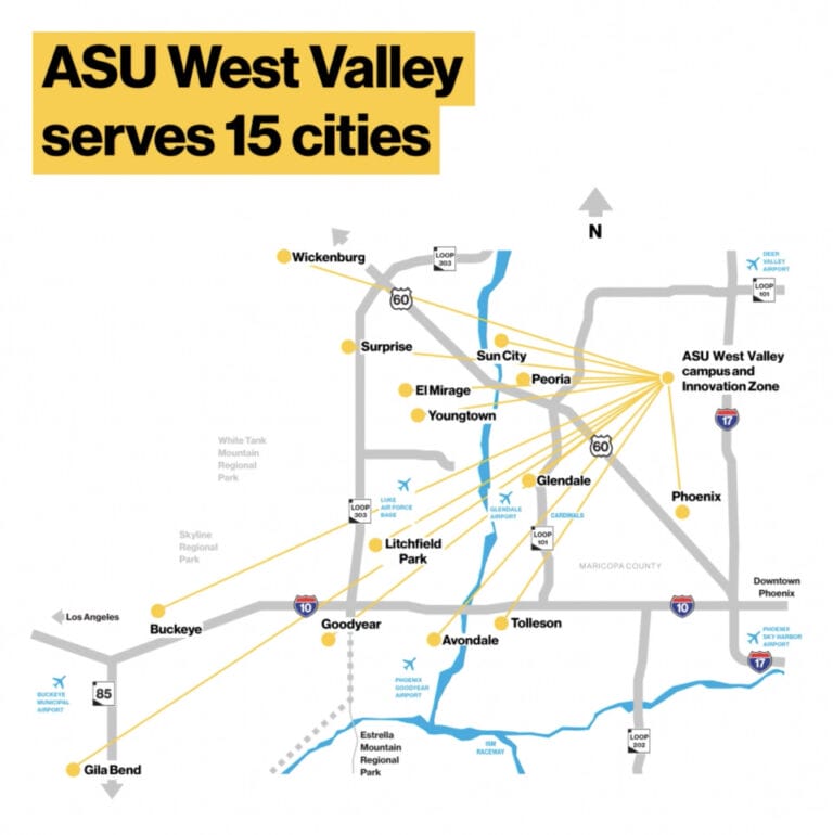 Arizona State University renames its West campus as ASU West Valley ...