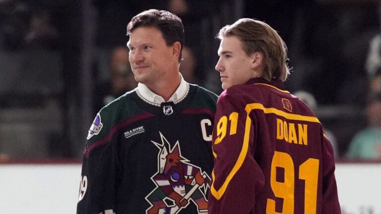 Josh Doan will become 1st Arizona-born player to suit up for Coyotes ...
