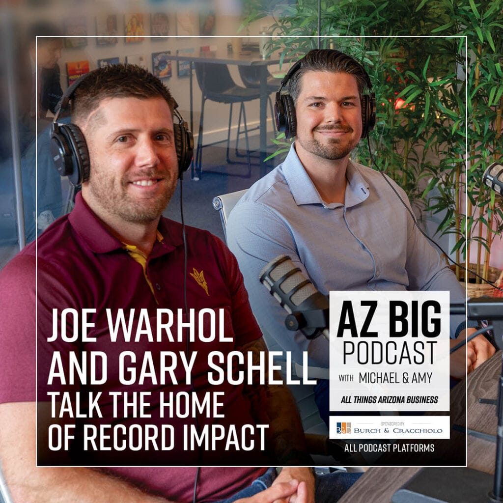 AZ Big Podcast: Joe Warhol and Gary Schnell talk The Home of Record ...
