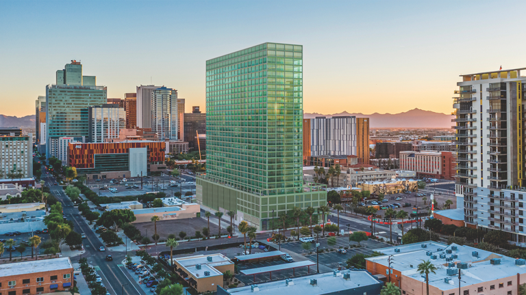 Clayco breaks ground on 26-story Ray Phoenix residential tower - AZ Big ...