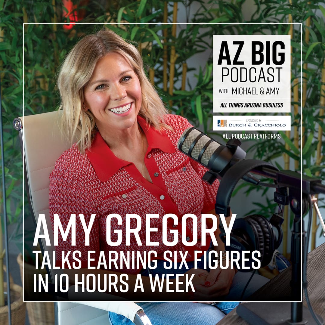AZ Big Podcast: Amy Gregory talks 6-figure salary in 10 hours a week ...