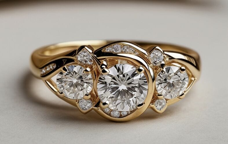 Trio diamond ring – three stones, one love story - AZ Big Media