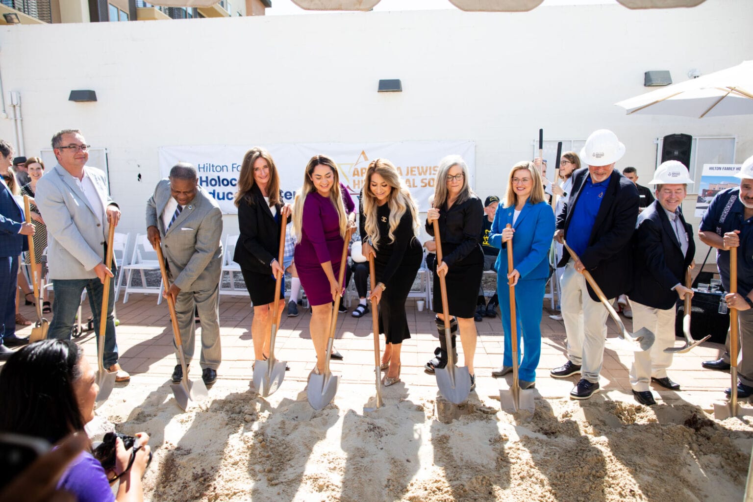 Hilton Family Holocaust Education Center breaks ground in Downtown ...