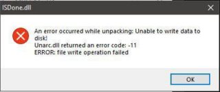 How to fix unarc.dll error code 11 in Windows 10/11 - AZ Big Media