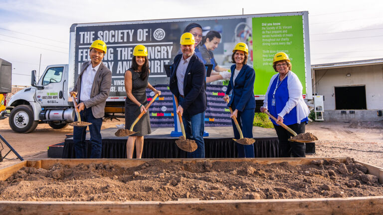 St. Vincent de Paul breaks ground on new community and volunteer center ...